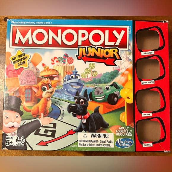 Hasbro | Toys | Kids Hasbro Gaming Monopoly Junior My First Monopoly ...